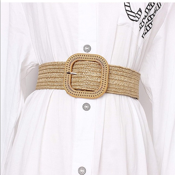 Accessories | Nwt Woven Jute Belt | Poshmark